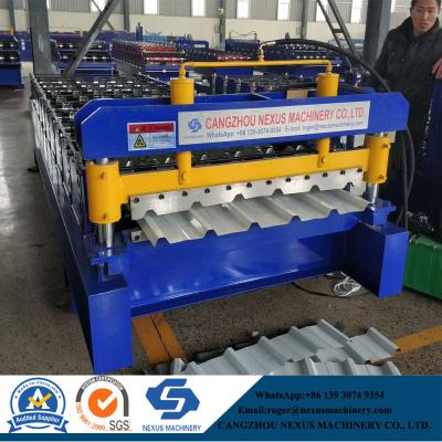 China 1015 Trimdek Versatile Trapezoidal Roof and Wall Cladding Roll Forming Machine for sale
