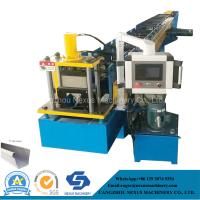 China Nexus Rain Gutter Roll Forming Machine Ogee Gutters Making Machinery for sale