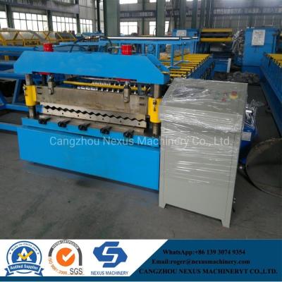 China Corspan 1220 Roofing Sheet Making Machine Corrugated Sheeting Roll Forming Machines for sale