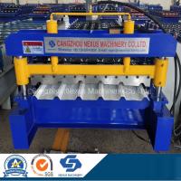 China Mega Max Mini Rib Type Roof Panel Roll Forming Machine to USA for sale