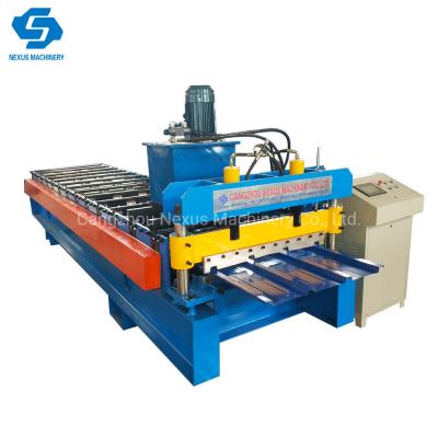 China Inverted Box Rib Machine Ibr Sheet Indented Deep Trough Idt Roll Forming Machinery for sale