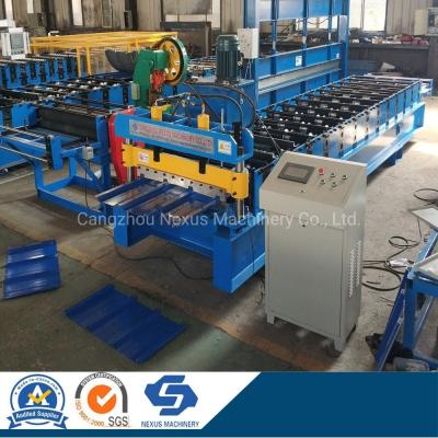 China Inverted Box Rib Machine Ibr Sheet Indented Deep Trough Idt Roll Forming Machinery for sale