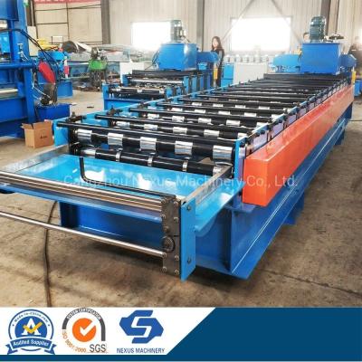 China Inverted Box Rib Machine Ibr Sheet Indented Deep Trough Idt Roll Forming Machinery for sale
