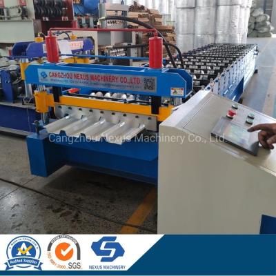 China Trimflute Sheet Roof Roll Forming Machine Steel Box Profile Making Machines for Kenya for sale