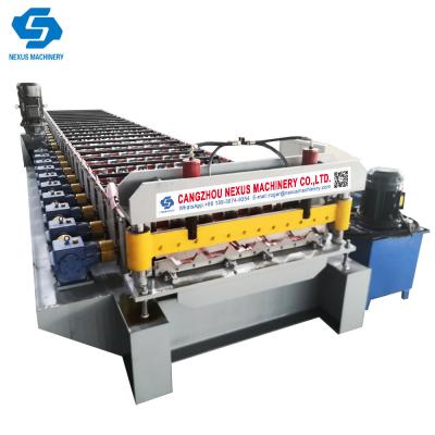 China AG Panel Ribtype Roof It4 Sheet Roll Forming Machine with Gearbox Driven for sale