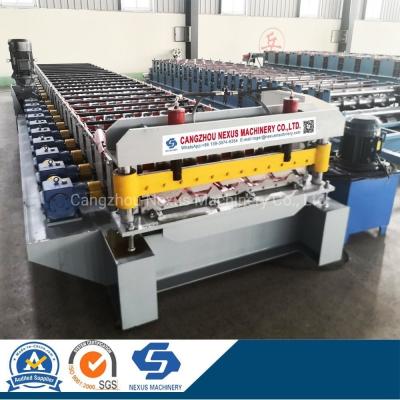 China AG Panel Ribtype Roof It4 Sheet Roll Forming Machine with Gearbox Driven for sale