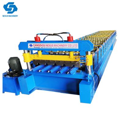 China Ribtype Widespan Roof Sheet Roll Forming Machine for sale