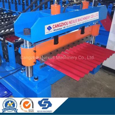 China Florence Corrugated Roof Sheet Roll Forming Machine Nexus Roofing Sheets Making Machine to Phillipines for sale