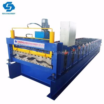 China Nexus Container Panel Board Roll Forming Machine Truck Panel Sheet Making Machine for sale