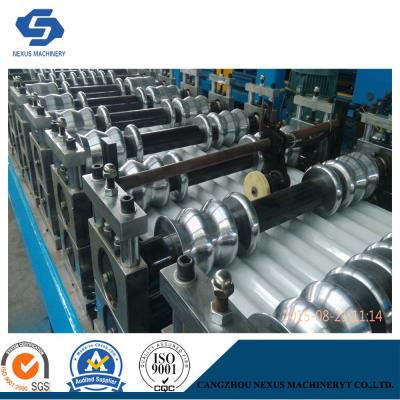 China Prepainted Galvanized Steel Roof Sheet Roll Formed Machines with Decoiler for sale