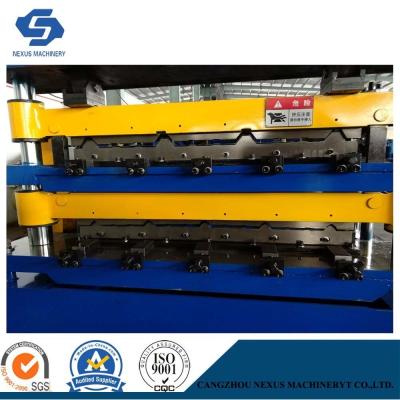China Double Layer Cold Roll Forming Machine Pass Ce and ISO Automatic Control for sale