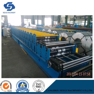 China Double Layer Roof Forming Machine/Dual Layer Metal Roofing Tile Making Machine for sale