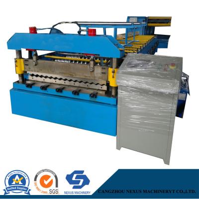 China Building Material Roof Making Machinery Steel Roofing Sheet Roll Forming Machine for sale
