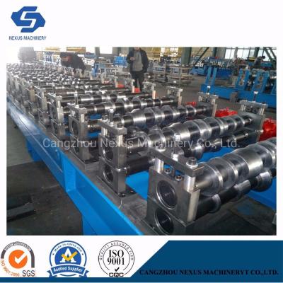 China Gearbox Driven Galvanized Roof Profile Sheet Forming Machine/Roof Making Machine for sale