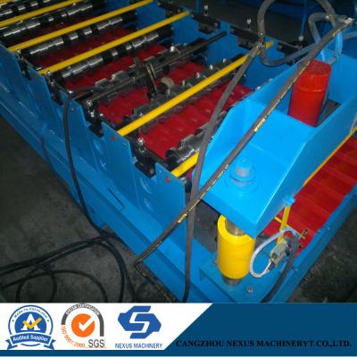 China Metal AG Panel Roof Sheet Roll Forming Production Line PPGI Steel Rollformer for sale