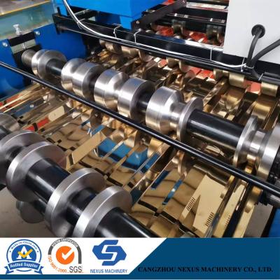 China Double Deck Roofing Roll Forming Machine with Automatic Stacker/Metal Profile Sheet Making Machine for sale