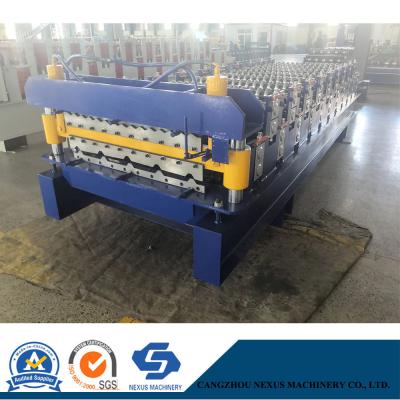 China High Speed Double Layer Wall Roof Panel Roll Forming Machine Double Roof Rool Forming Machine for sale