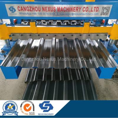 China Nexus Multi R-Span Roof Machine Ribtype Sheet Roll Forming Machinery for sale