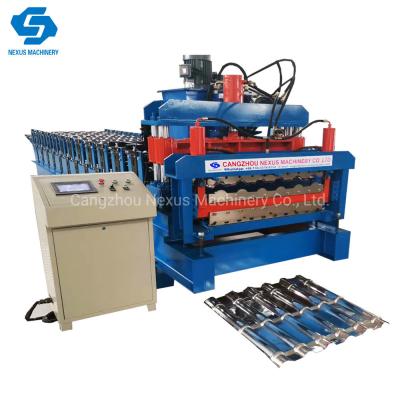 China High Speed Roofing Tile Roll Forming Machine Roofing Sheet Making Machine for sale