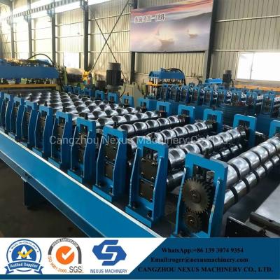 China Nexus Step Tile Roof Sheets Forming Machine Price for sale