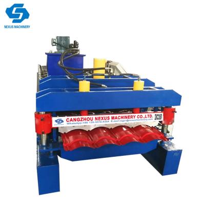 China Versatile Sheet Glazed Tile Orientile Roof Sheet Roll Forming Machine for sale