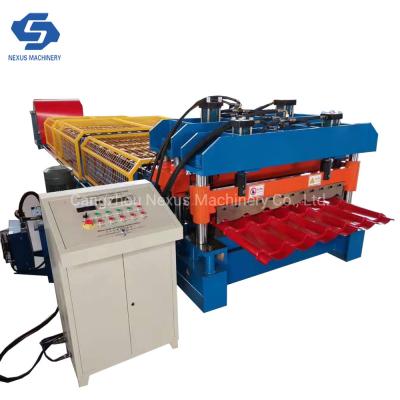 China Nexus Roman/Orientile /Versatile /Zeetile Metal Sheets Roll Forming Machine for sale