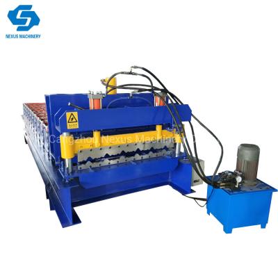 China Steel Versatile Roll Forming Machine Tilespan Roof Sheeting Making Machinery for sale