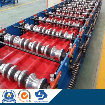 China Making Metal Colored Roof Tile Forming Machine for sale
