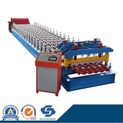 China Full Automatic Roof Panel Glazed Tile Rolling Forming Machine with Good After Sale Service for sale