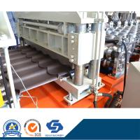 China Super-High-Speed Glazed Step Tile Roofing Roll Forming Machine for sale