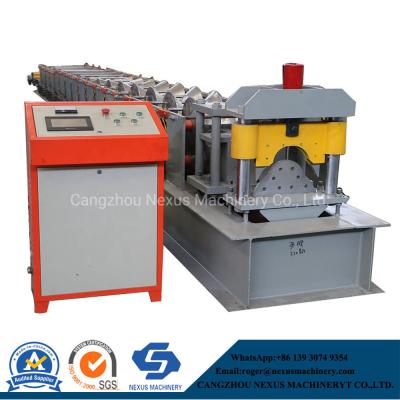 China Nexus High Speed Prepainted Steel Roof Tile Ridge Cap Roll Forming Machine for sale