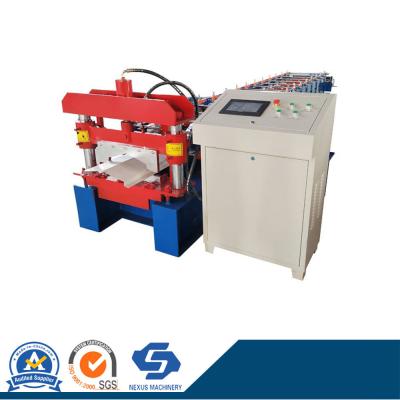 China Ridge Tile Roll Roof Ridge Cap Forming Machine China Manufacturer for sale