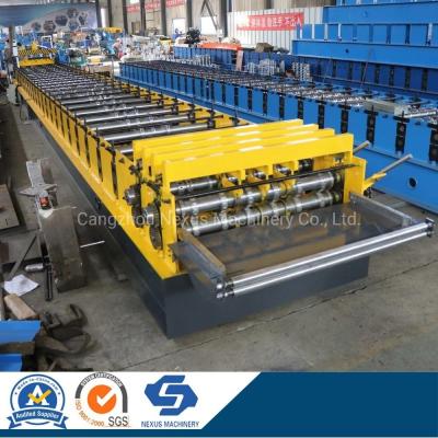 China Composite Metal Floor Deck Roll Forming Machine Steel Decking Sheet Making Machinery for sale