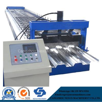 China Decking Sheet Roll Forming Machine Metal Floor Deck Making Machine for sale