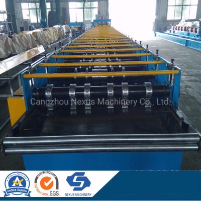 China Wide Web Deck Sheet Roll Forming Machine Floor Decking Sheets Roll Forming Machine 10% off for sale