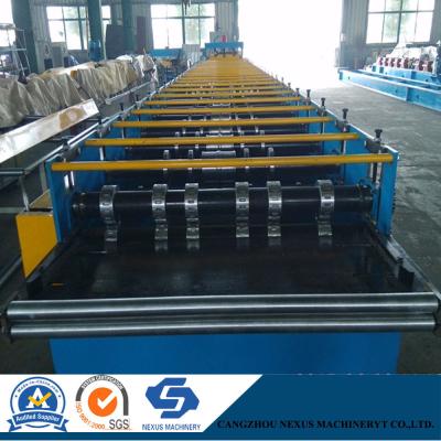 China 1250mm Coils Width Steel Floor Decking Roll Forming Machine Price with Best Quality for sale