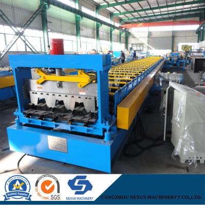 China Metal Steel Floor Decking Panel Roll Forming Machine for sale