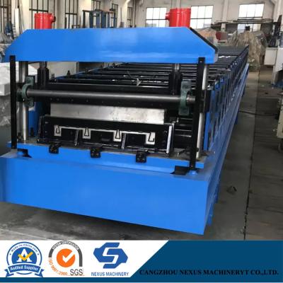 China Decking Sheet Floor Steel Profile Roll Forming Machine for sale