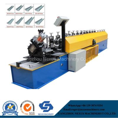 China Nexus Steel Profile Drywall Track & Stud Roll Forming Machine for sale