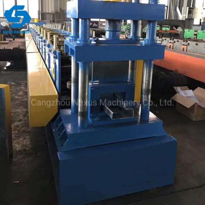 China CE Container House Beams Cold Roll Forming Machine with Hydraulic Cutter for sale