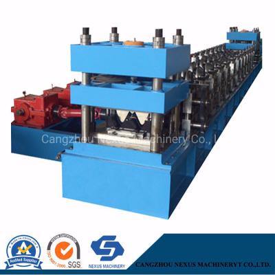 China Two Wave Highway Guardrail Roll Forming Machine with Fast Work Speed for sale