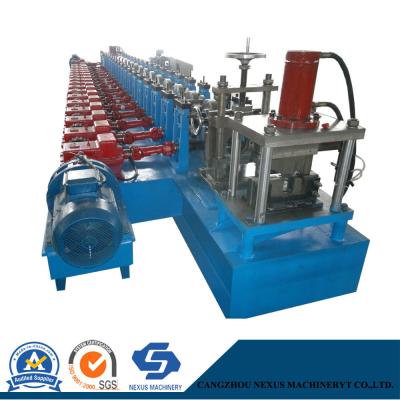 China Cold Roll Forming Machine for Elevator Guide Rail Making Lift Guide Rail Forming Line for sale