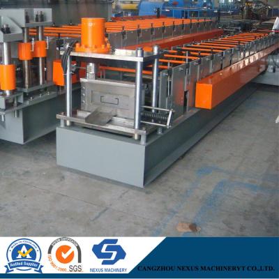 China 80 to 300 mm Steel Strip Cold Roll Former C Z Purlin Roll Forming Machine with PLC Control for sale