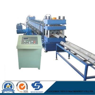 China Highway Corrugated Beam Barrier Roll Forming Guardrail Sheet Machine for sale