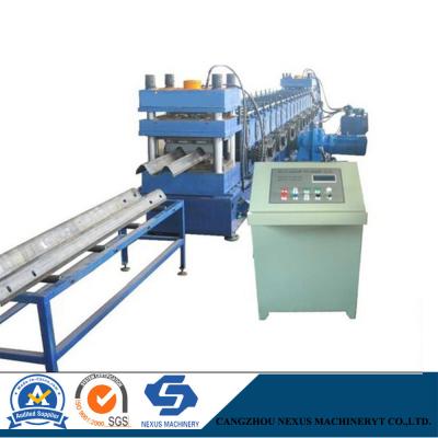 China Highway Corrugated Beam Barrier Roll Forming Guardrail Sheet Machine for sale
