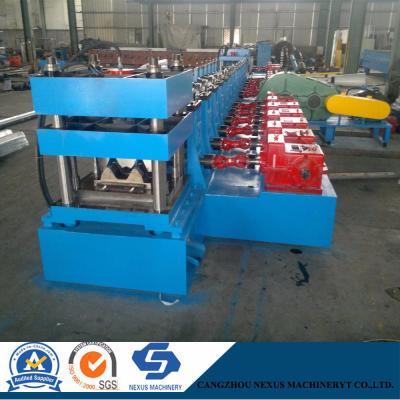 China Highway Safety Road Crash Barrier Roll Forming Machine for sale
