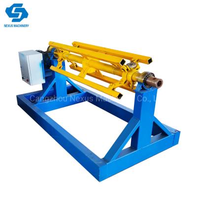 China Automatic / Manual Hydraulic Decoiler for Cold Roll Forming Machine for sale