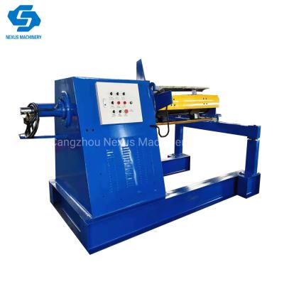China Nexus Hydraulic Uncoiler Machine with Coil Car Automatic Decoiling Machinery for sale