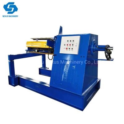 China Nexus Hydraulic Uncoiler Machine with Coil Car Automatic Decoiling Machinery for sale