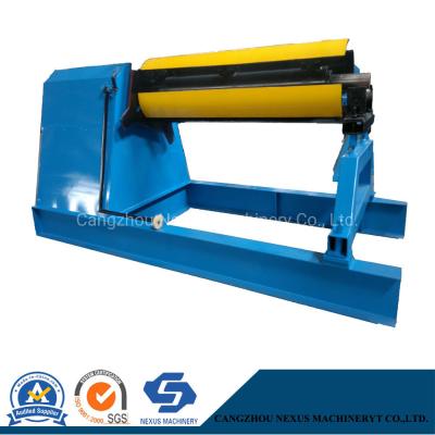 China 10t Hydraulic Decoiler/Uncoiler Machine with Front Support for Metal Coils for sale